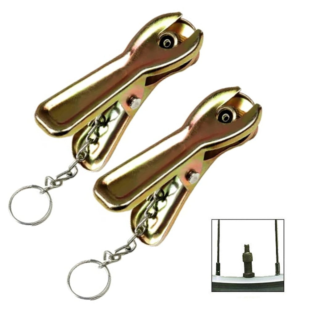 Bicycle Pump Valve Adapter Conversion Clip AV To Woods Valve Metal Pump ...