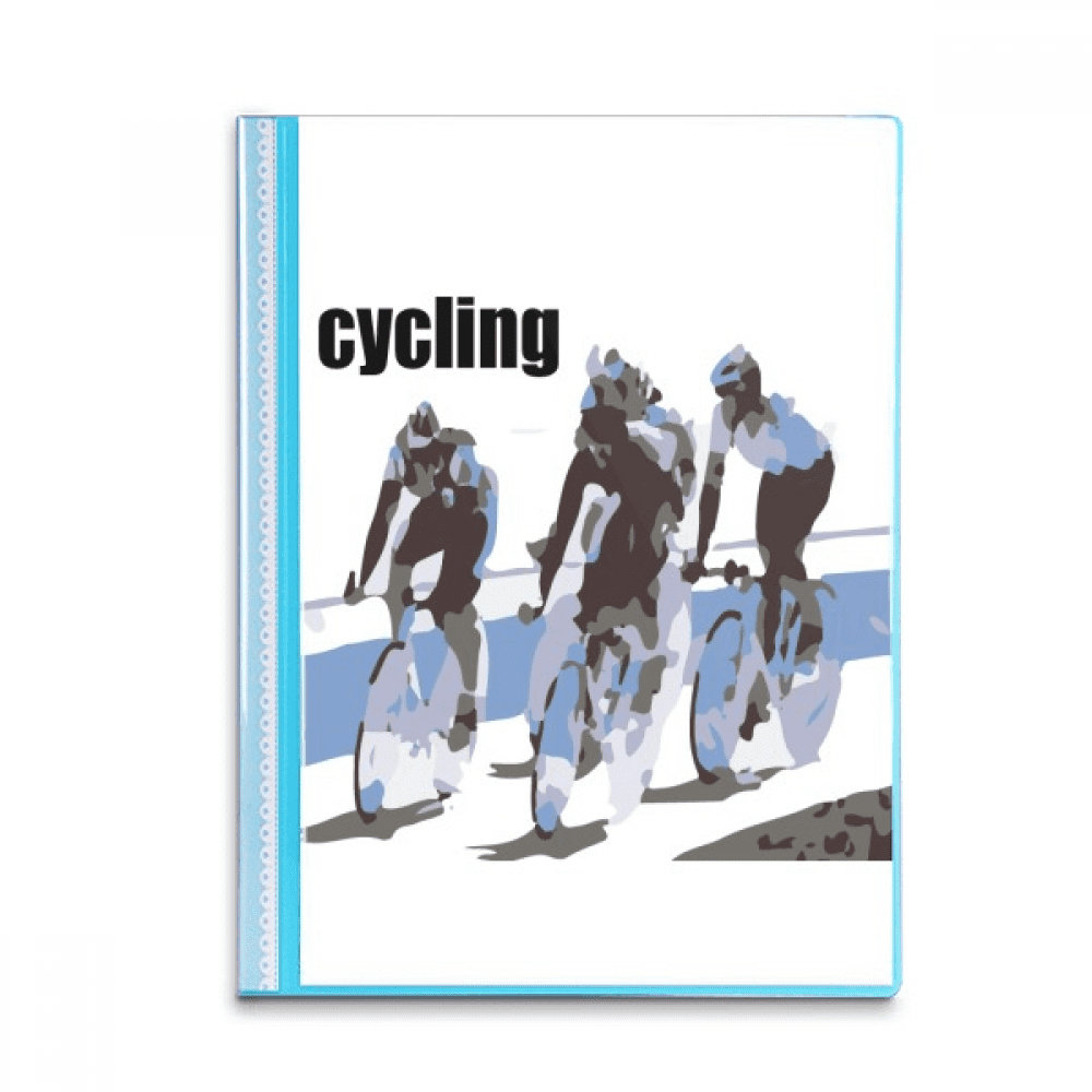 Bicycle Racing Match Art Deco Fashion Book Sheet Protectors Portfolio ...