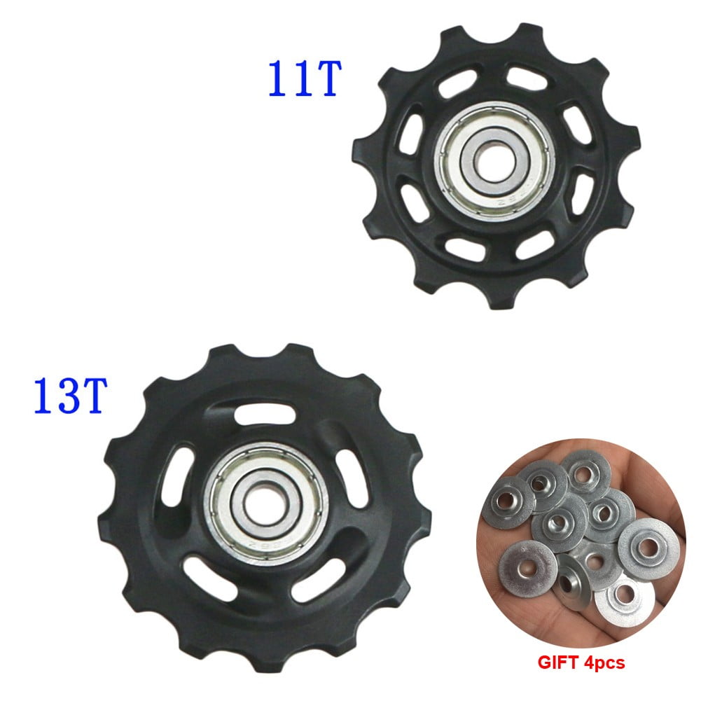 Bicycle Rear Derailleur Wheel Pulley Wheel 11T 13T For 9/10/11 Speed ...