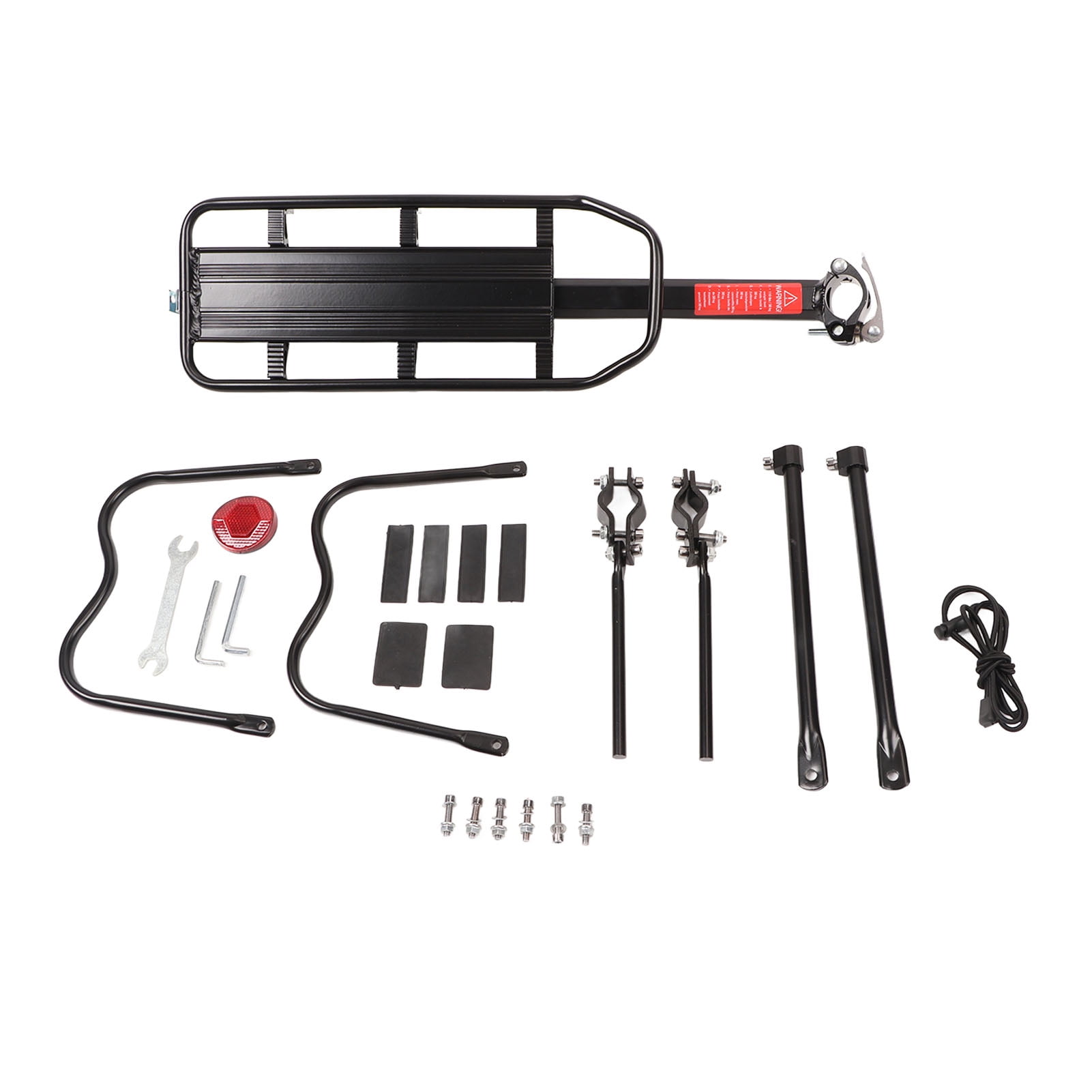 Bicycle Rear Rack Universal Semi Quick Release Lightweight Aluminum ...