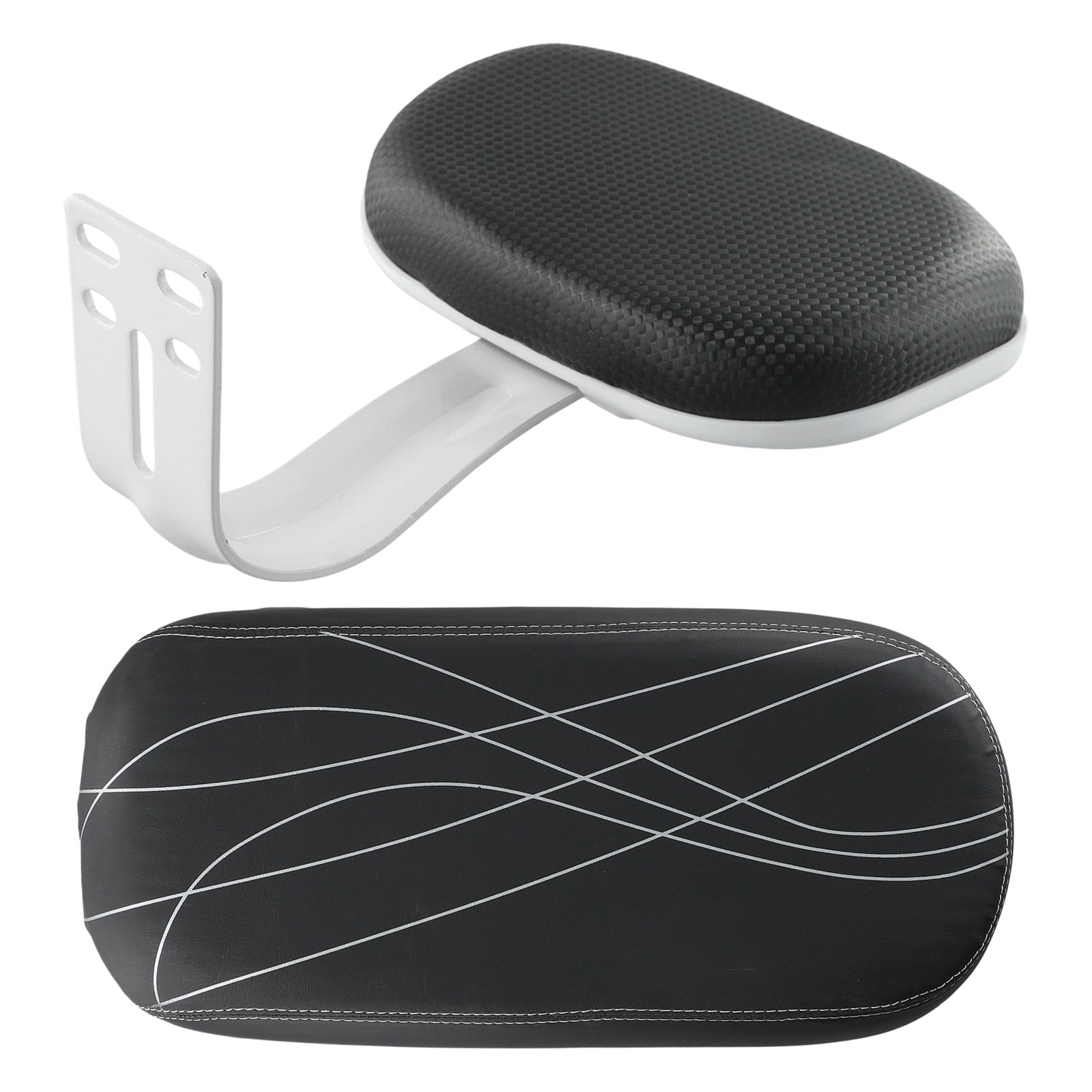 Bicycle Rear Saddle BicycleSeat With Back Rest with handle and pedals ...