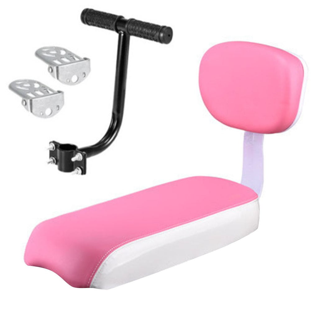 Bicycle Rear Saddle Bicycleseat With Back Rest With Handle And Pedals ...