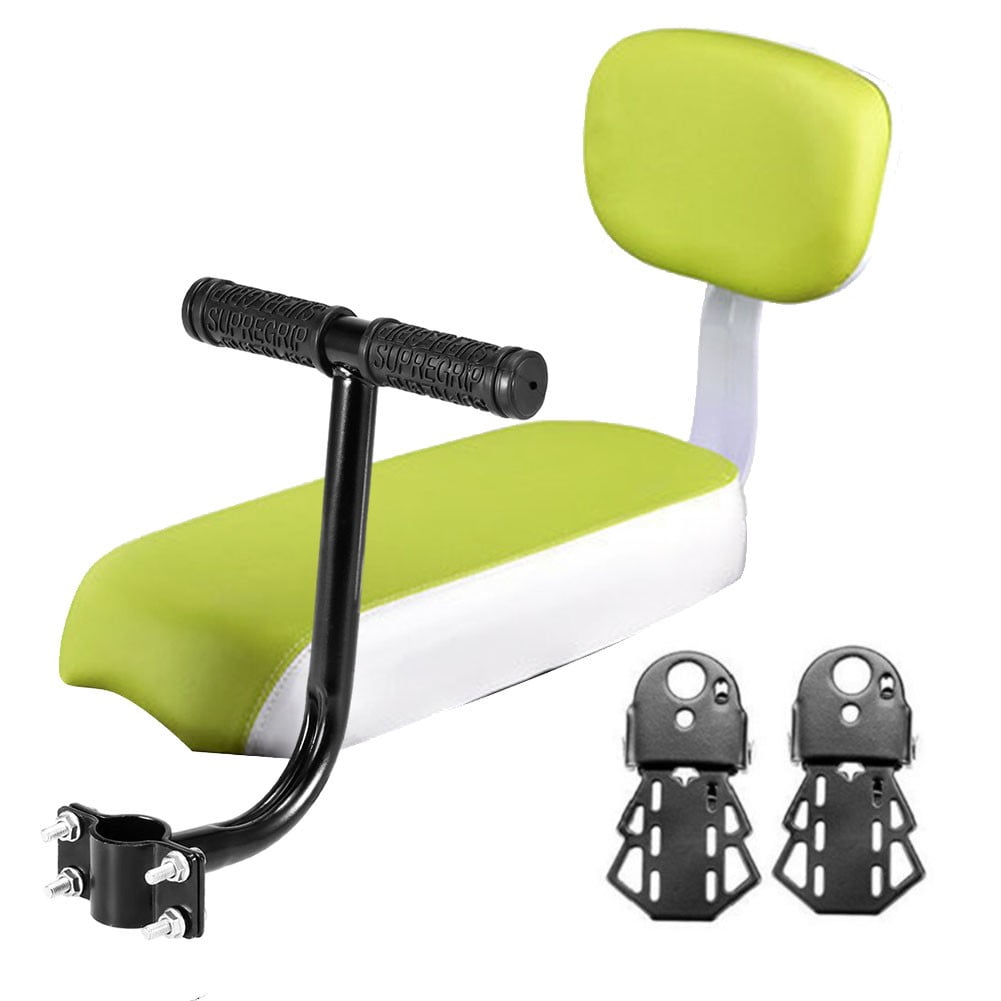Bicycle Rear Saddle Bicycleseat With Back Rest With Handle And Pedals ...