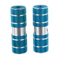 Bicycle Rear Stunt Pegs 2 Pairs Aluminum Alloy 70mm Length 9mm Inner ...