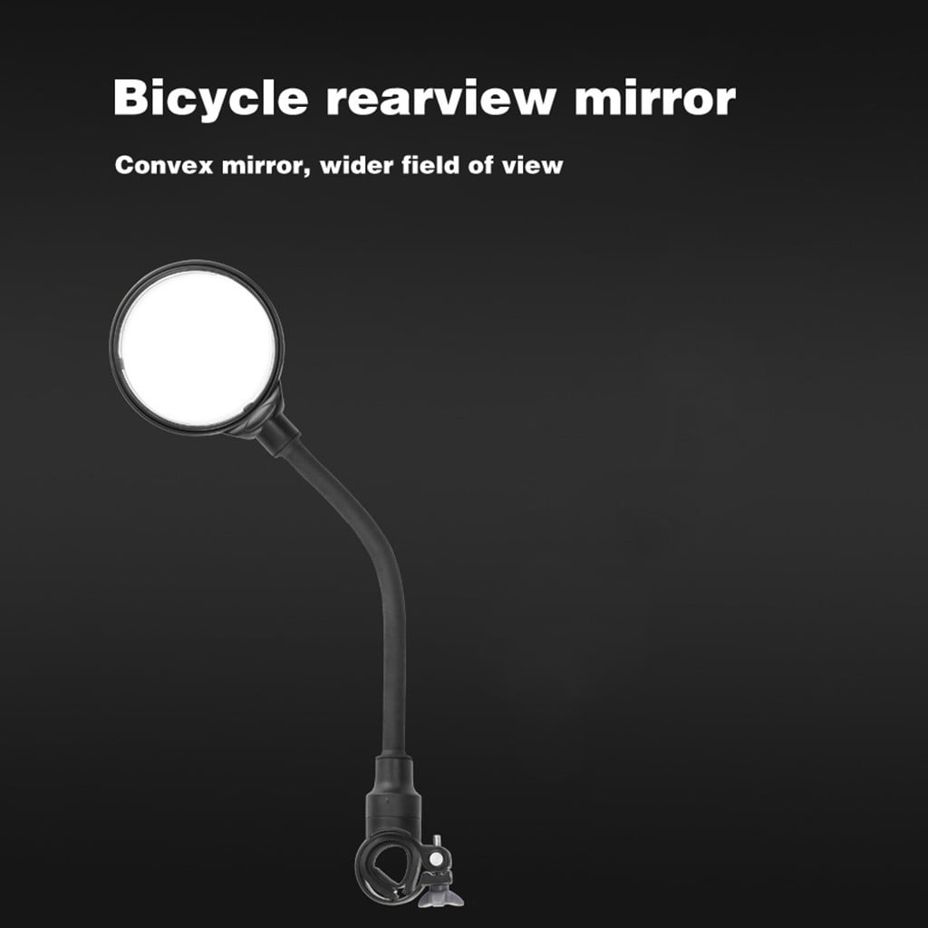 Bicycle Rear View Mirror Adjustable Hose | Aluminum Pipe Rod | Wide ...
