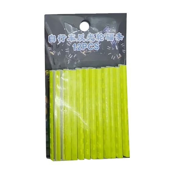 Bicycle Reflective Spoke Sticker Steel Wire Clip Reflective Sticker ...