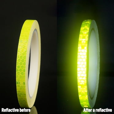 Uxcell Reflective Stickers, 20in4 Sets 4.5x1 Inch Adhesive Caution ...