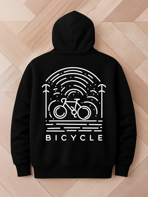Bicycle Rider Hoodie funny hoodies Exercise for men machine washable ...