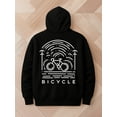 Bicycle Rider Hoodie funny hoodies Exercise for men machine washable ...