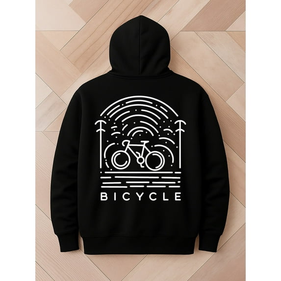 Bicycle Rider Hoodie funny hoodies Exercise for men machine washable ...