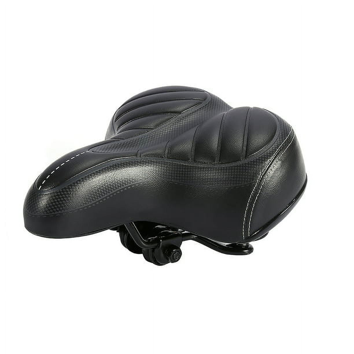 Bicycle Saddle Seat Comfort Padded Bike Seat Wide Big Bum Sprung Bike ...