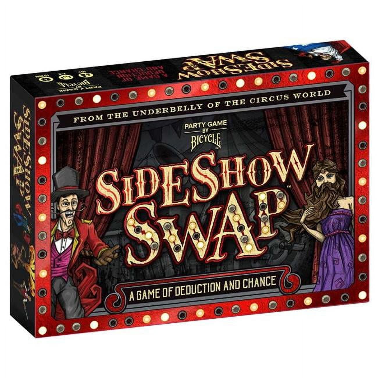 Bicycle Sideshow Swap Social Deduction & Chance Interactive Party Game ...
