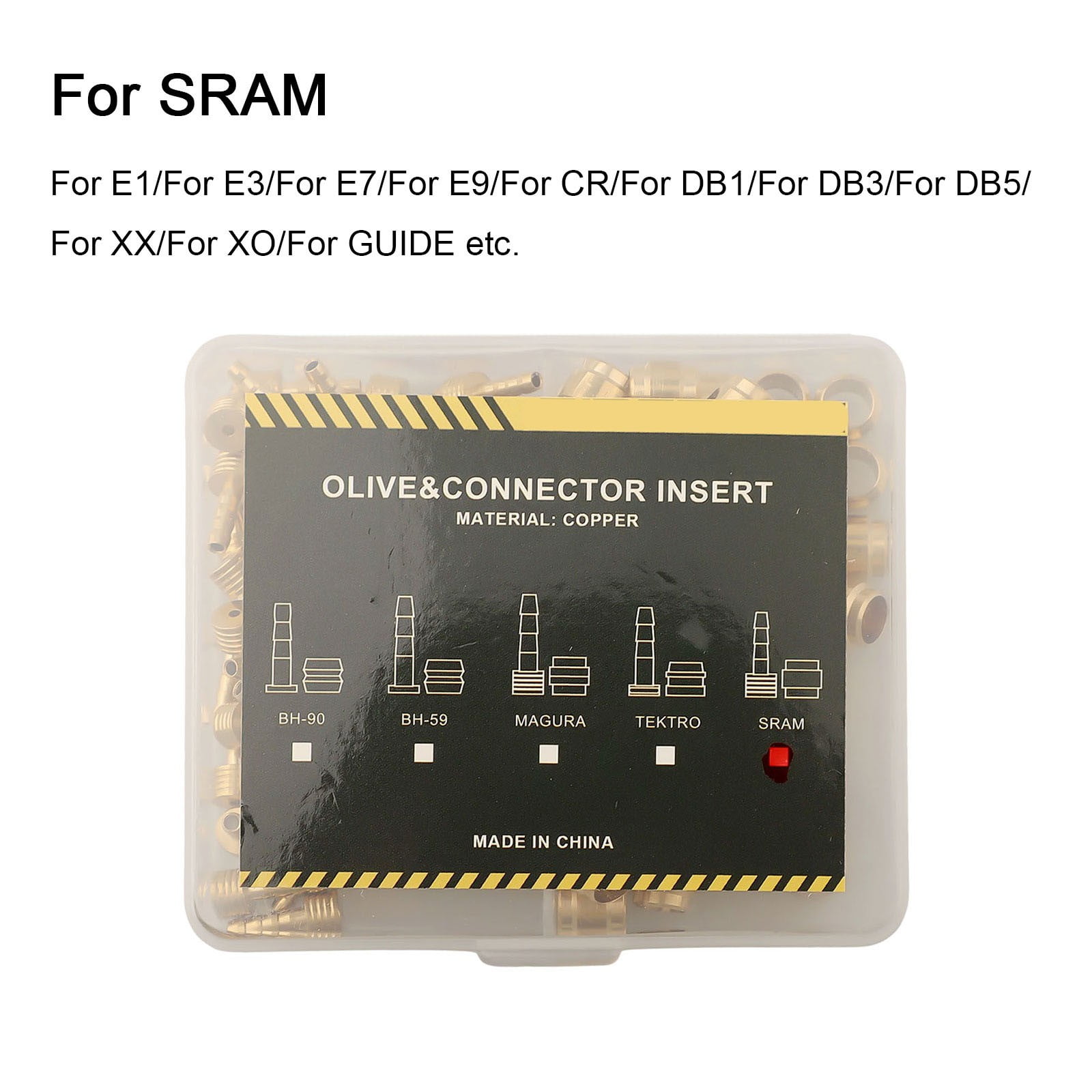 Bicycle Spare Parts Package Featuring 50 Break Hose Components ...