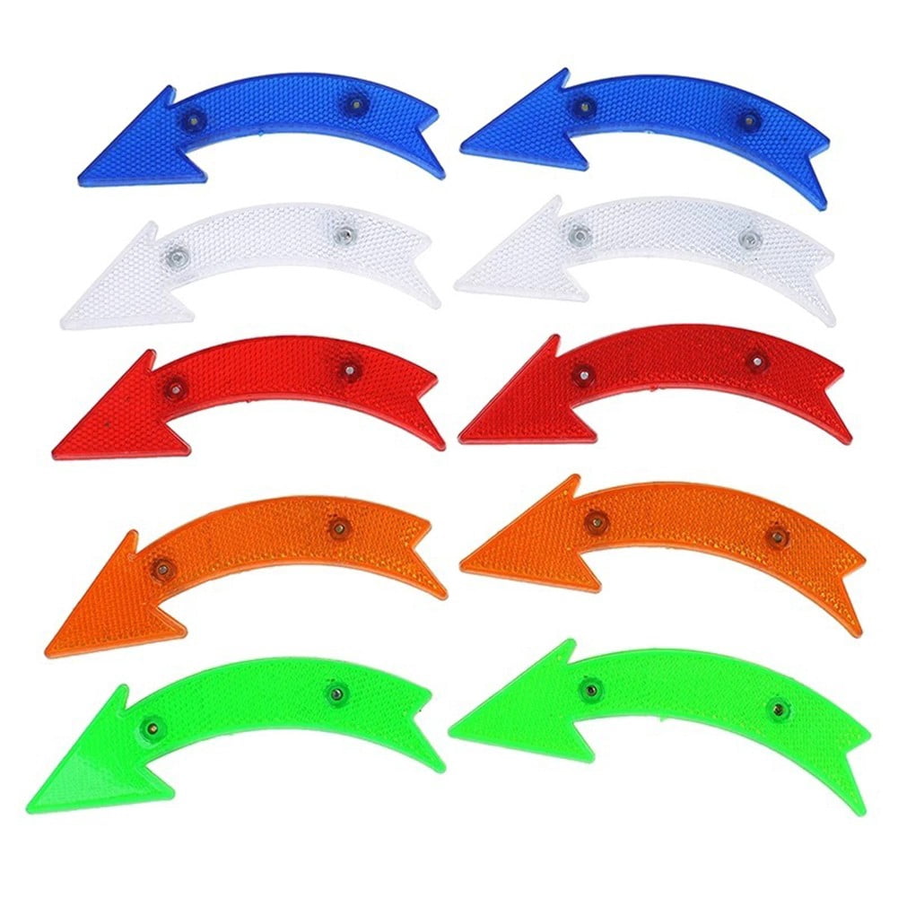 Bicycle Spoke Reflector Bike Spokes Reflective Sheet Cycling Reflector ...