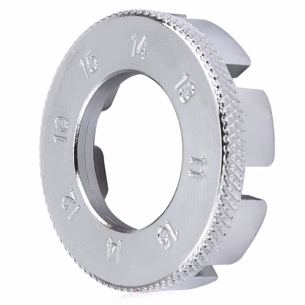 Bicycle Spoke Wrench 8-Hole aluminum Alloy Wheel Adjustment Tool For ...