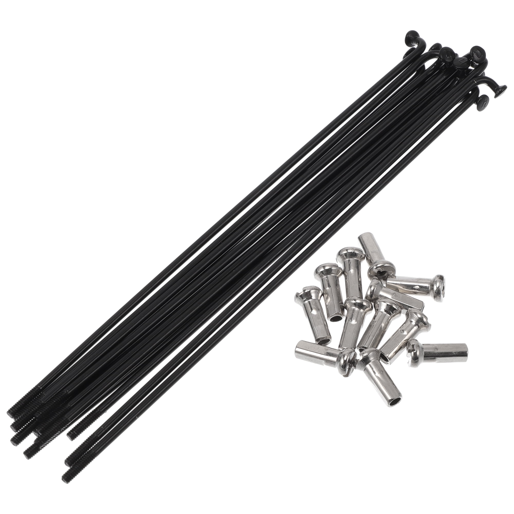 Unique Bargains Bicycle Spokes 14G Bike Wheel Spokes 304 Stainless ...