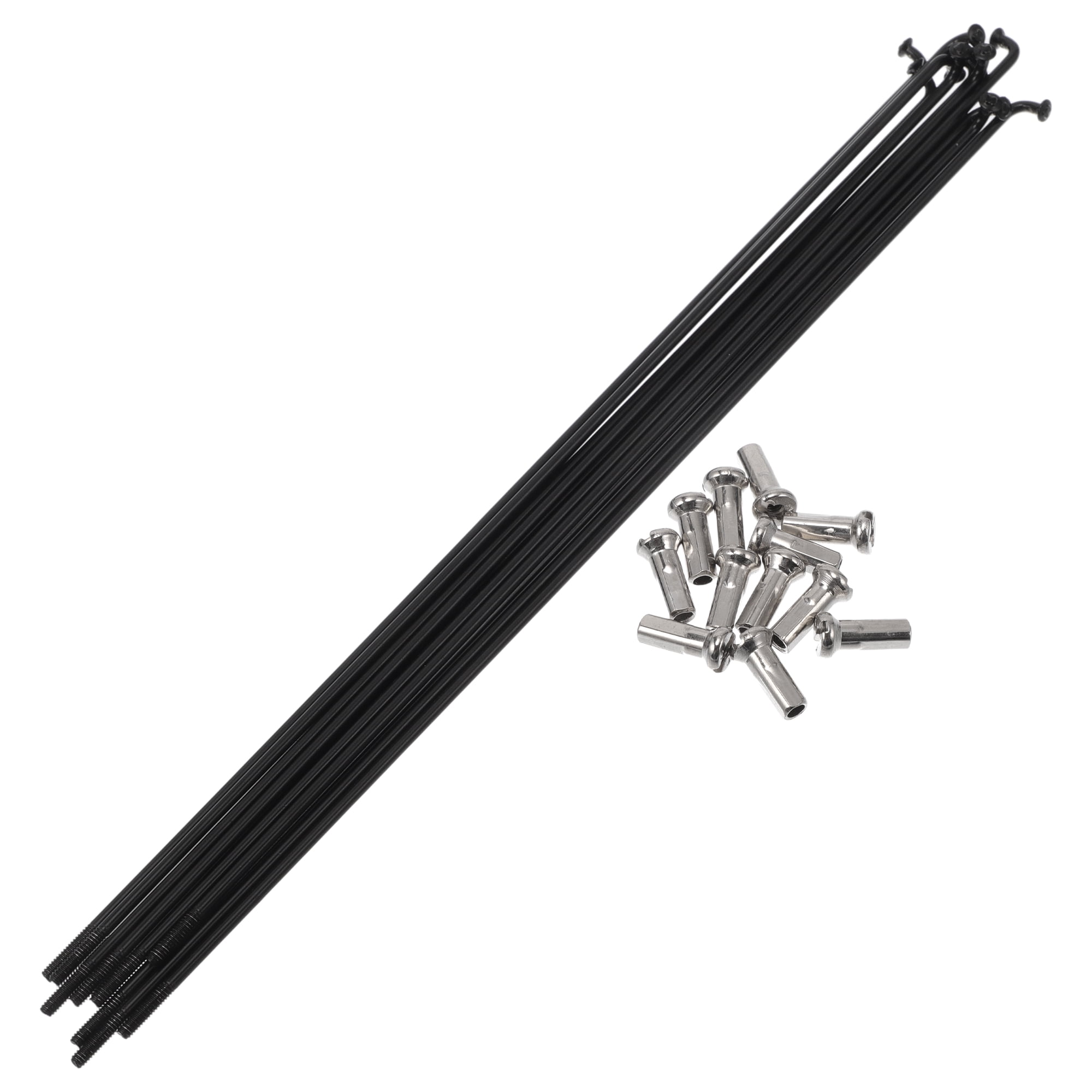 Unique Bargains Bicycle Spokes 14G Bike Wheel Spokes 304 Stainless ...