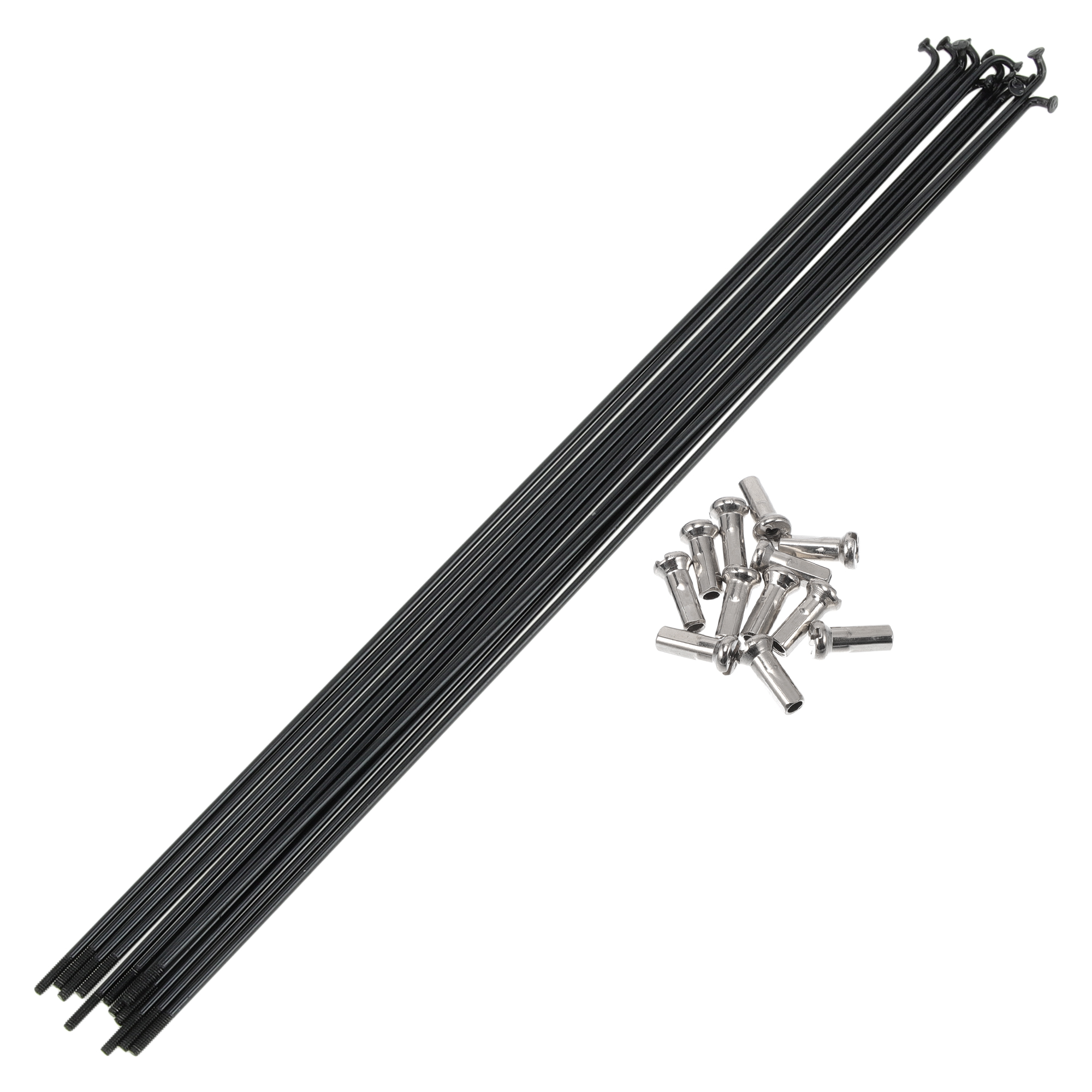 Unique Bargains Bicycle Spokes 14G Bike Wheel Spokes 304 Stainless ...