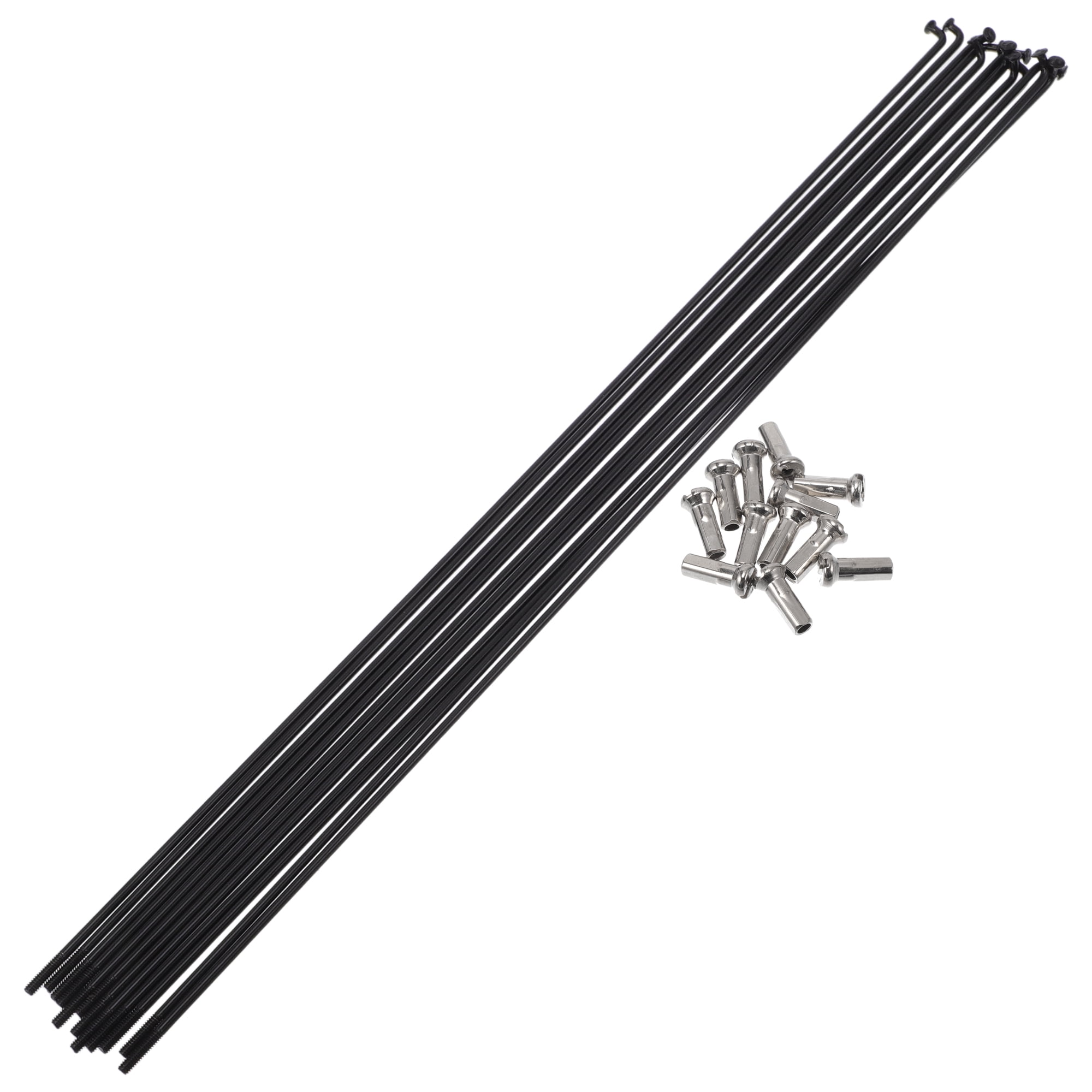 Unique Bargains Bicycle Spokes 14G Bike Wheel Spokes 304 Stainless ...