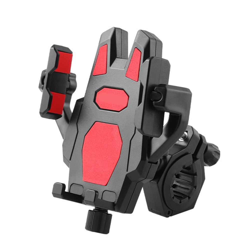 Bicycle Stand Mobile Phone Holder Motorcycle Anti-Vibration Bike Red ...
