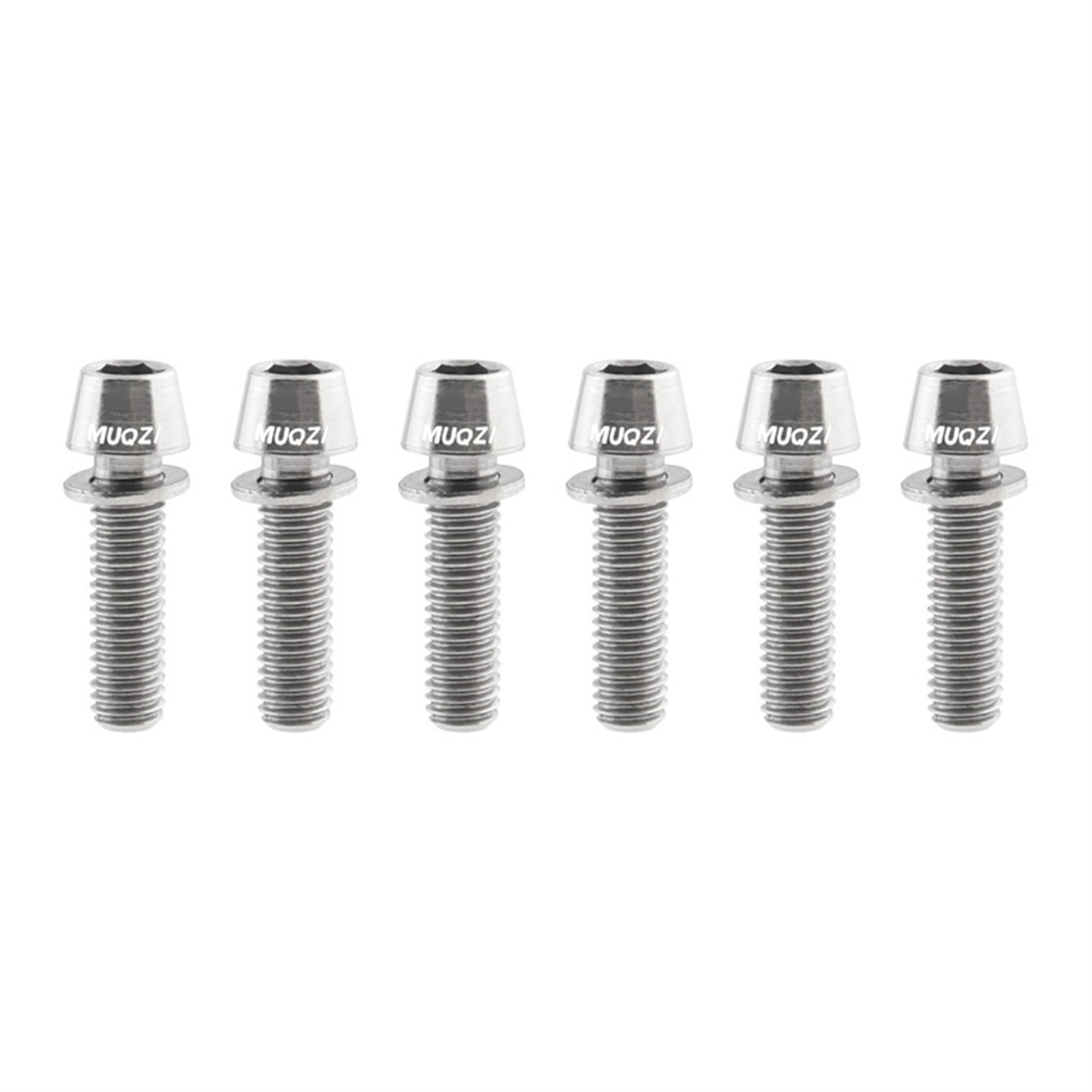 Bicycle Stem Bolt 6pcs Bike Stem Tapered Bolts Screw Handlebar Stem ...