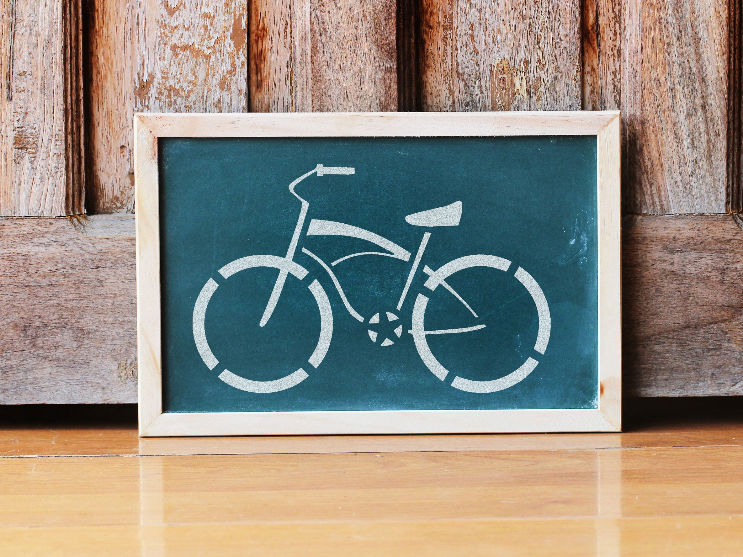 Bicycle Stencil - Art and Wall Stencil (5"x6") - Walmart.com