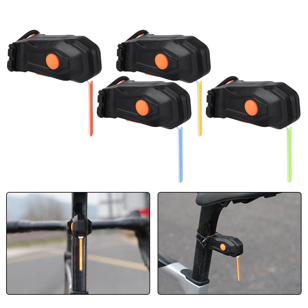 Bicycle Tail Light Running Water Night Light Rechargeable Tail Light ...
