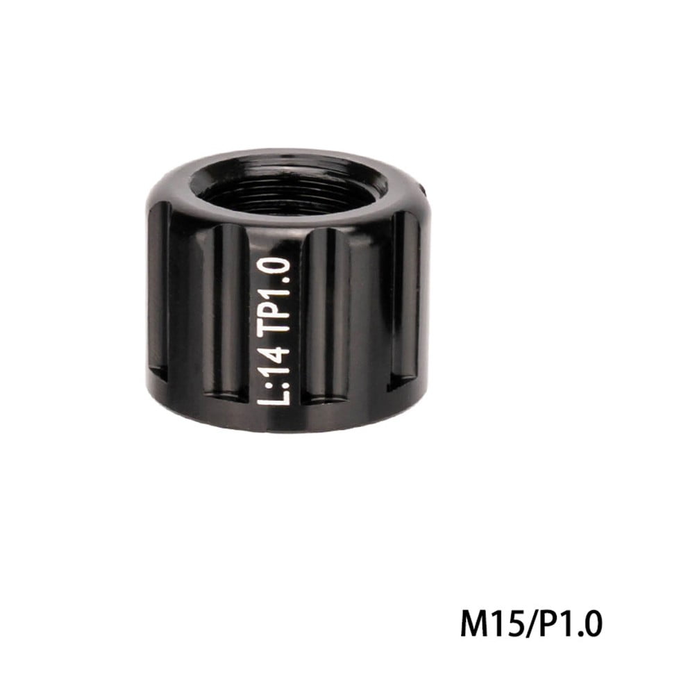 Bicycle Thru Axle Nut M12 M15 P1.0 P1.5 P1.75 Hubs Shaft Cap Bike ...