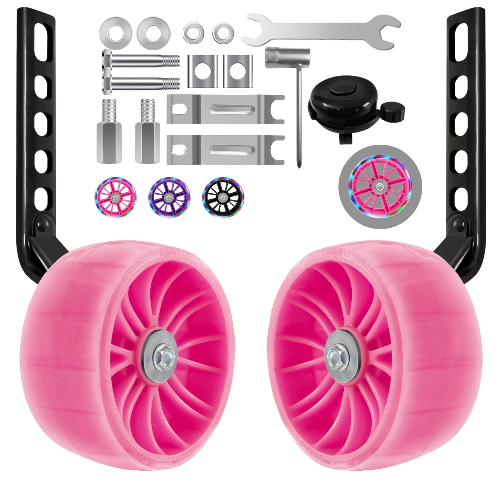 Bicycle Training Flash Wheels, Children's Bike Stabilizers Support ...