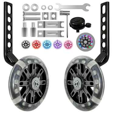 Kids Training Wheels for 20 Inch Bike Flash Bike Training Wheels ...