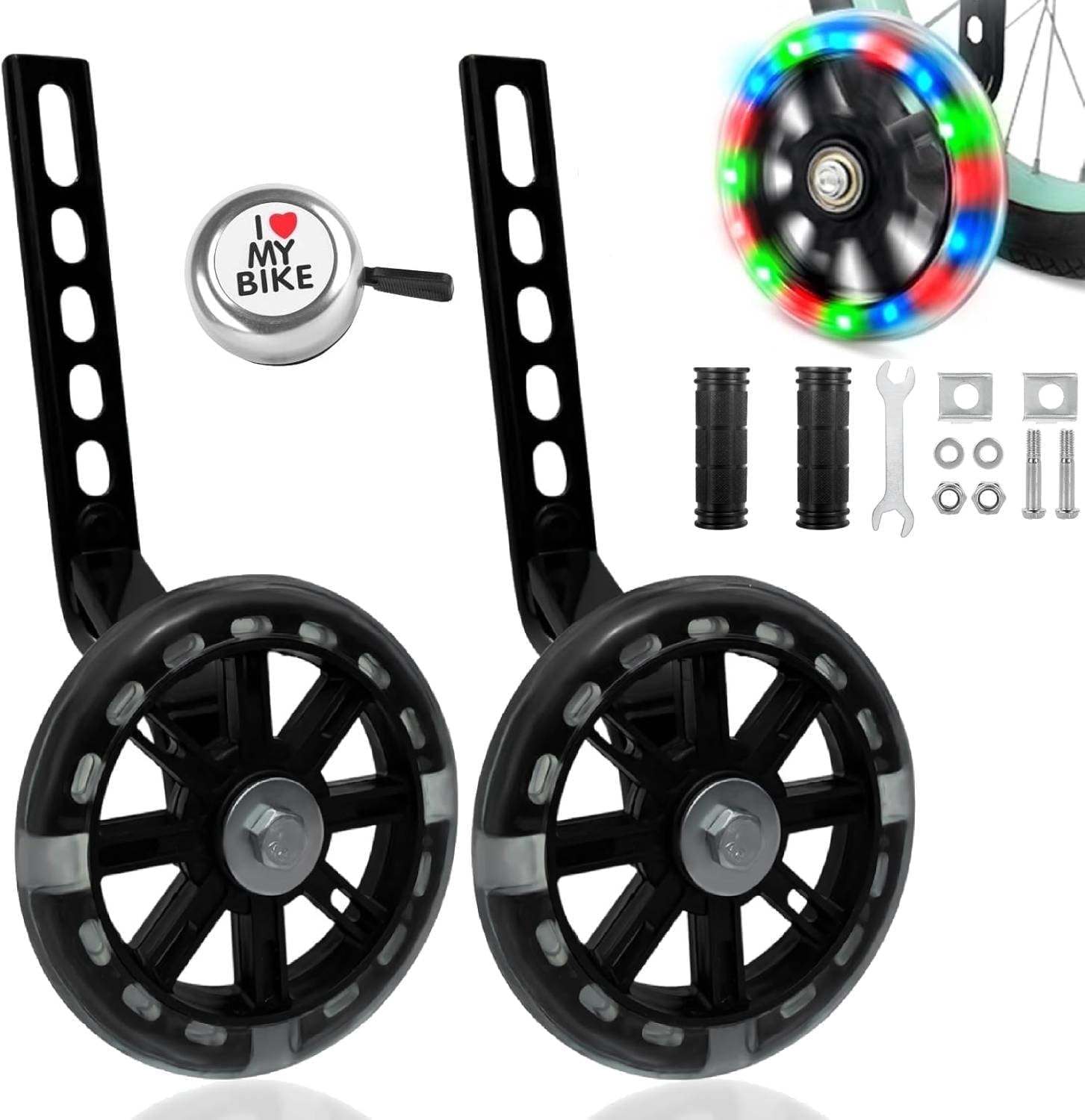 Bicycle Training Wheels for 12 14 16 18 20 Inch Bike - Walmart.com