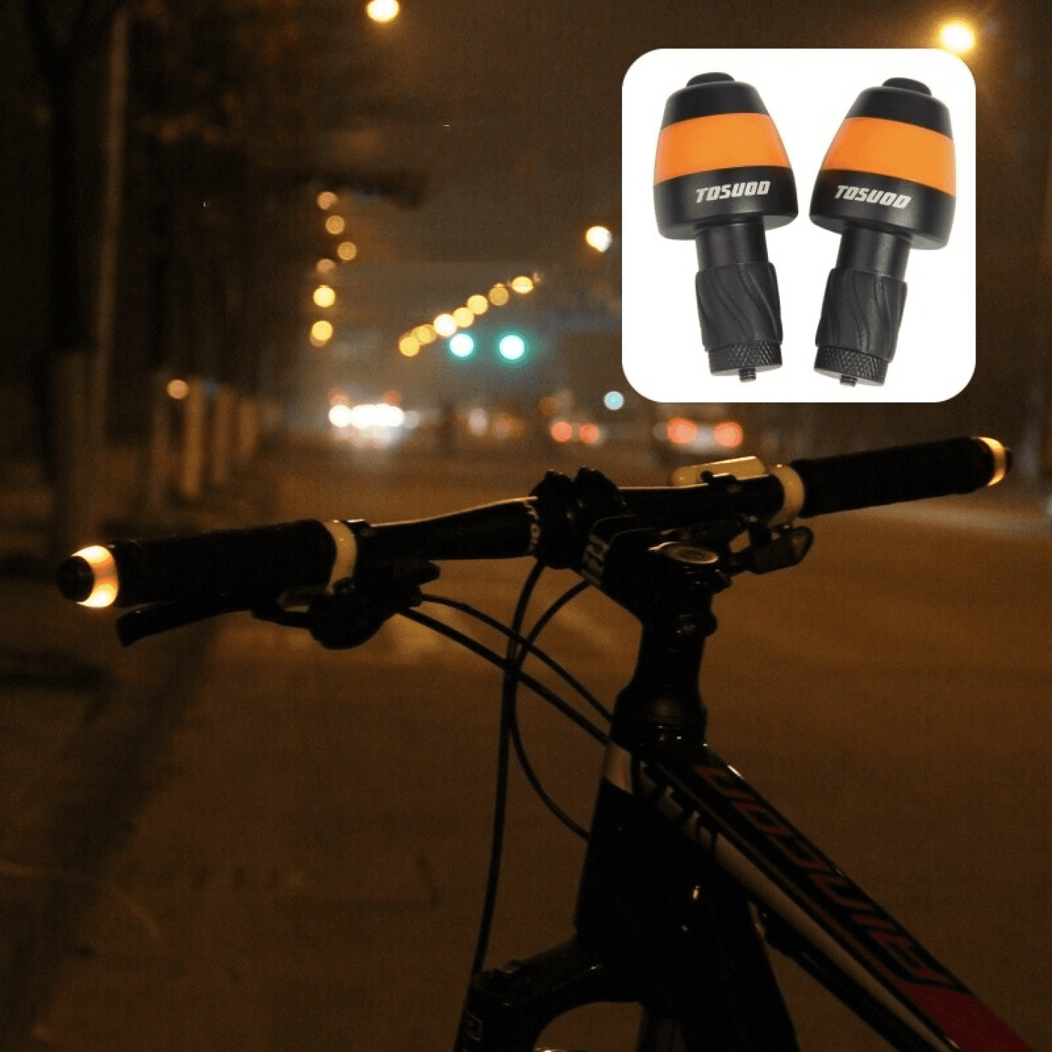 Bicycle Turn Signal Set LED Lights for Bicycles E-scooters E-bike ...