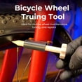 Bicycle Wheel Truing Tool, Portable Bike Rim Alignment Gauge for On ...