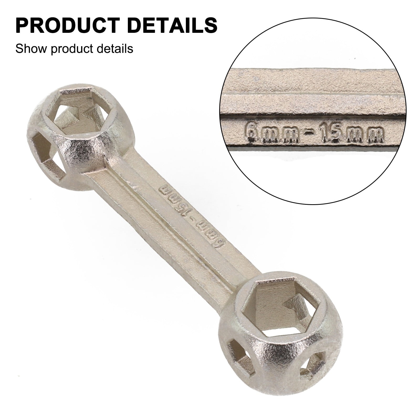 Bicycle external hexagonal wrench multi-purpose bone wrench repair tool ...