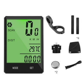 INBIKE Waterproof Wireless Bike Computer - Speedometer with LCD Display ...