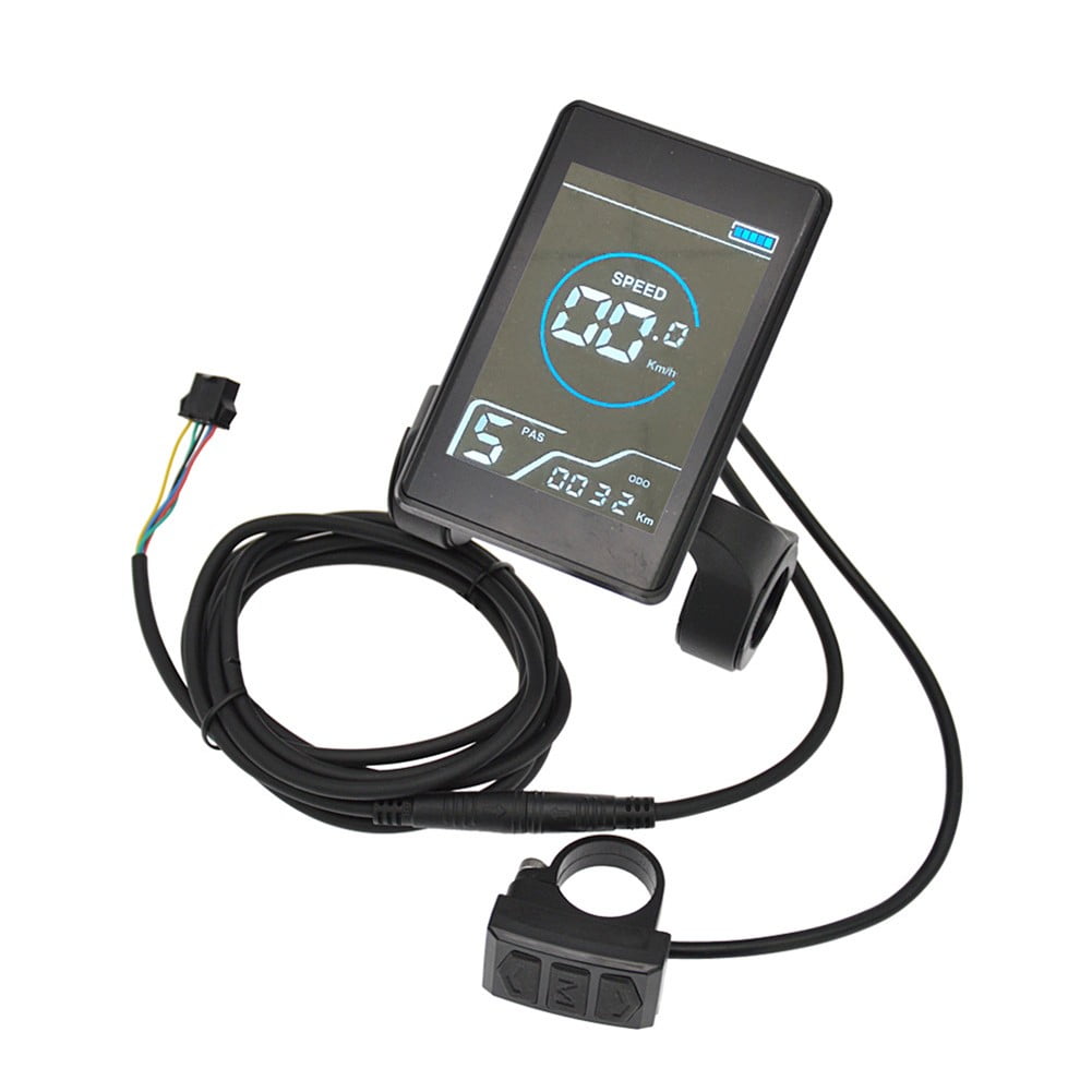 Bicycle speed control instrument five-core scooter LCD speed display ...