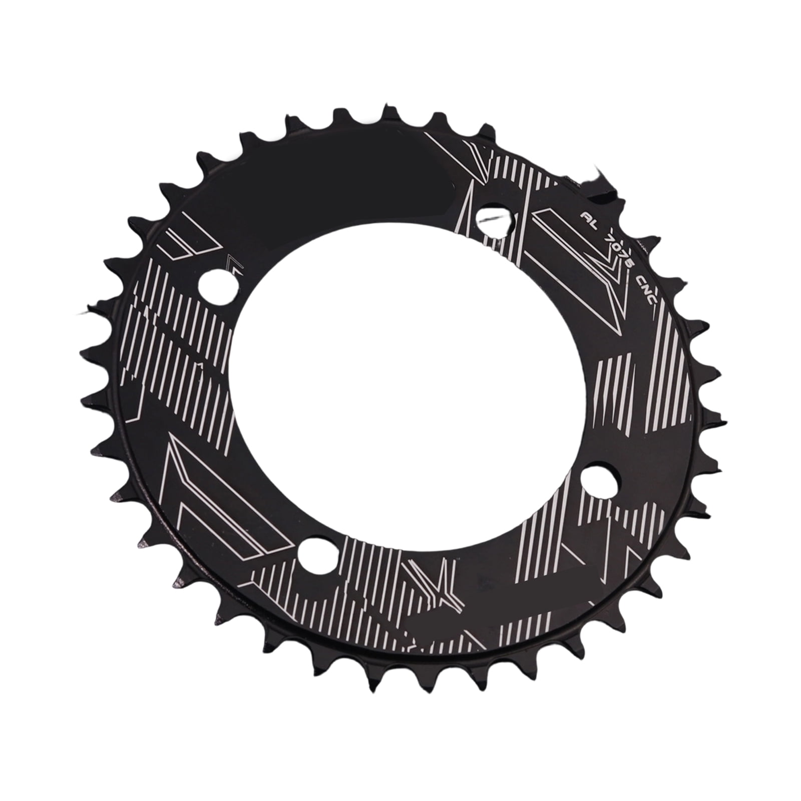 Bicycles 104BCD Crank Narrow Wide Chainring 32T/34T/36T/38T Aluminum ...