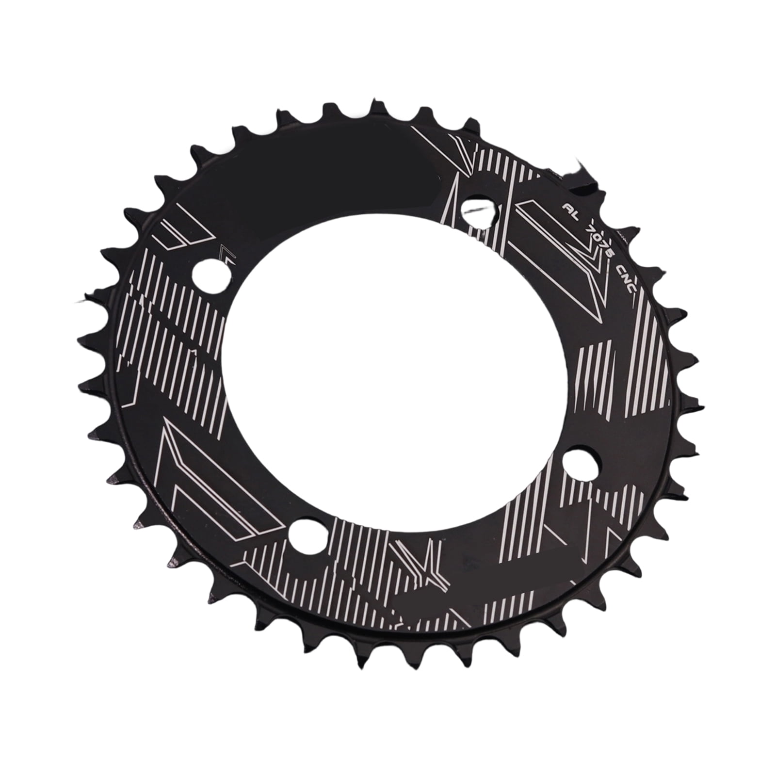 Bicycles 104BCD Crank Narrow Wide Chainring 32T/34T/36T/38T Aluminum ...