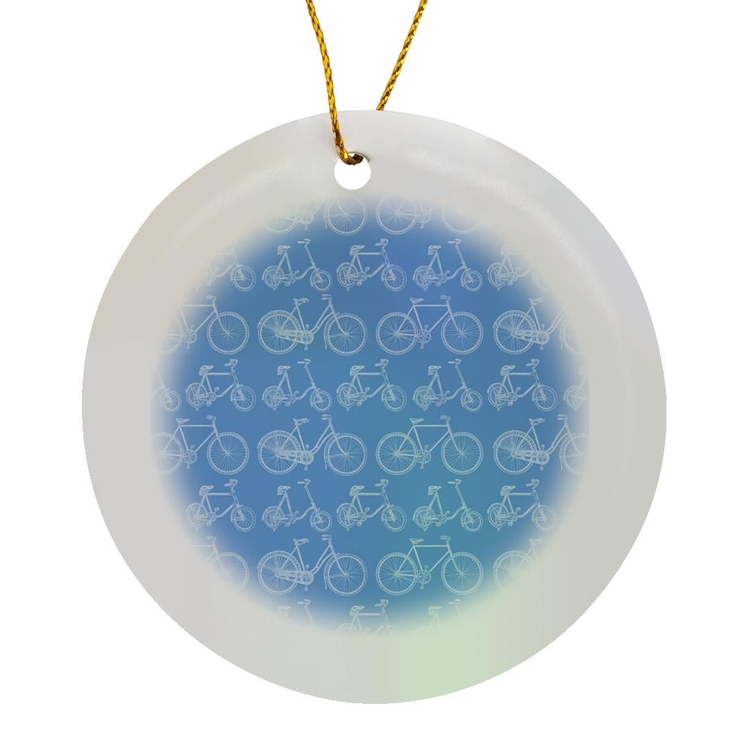 3drose, Bicycles- Adults and Kids Bikes Pattern in Two Tone Blue ...