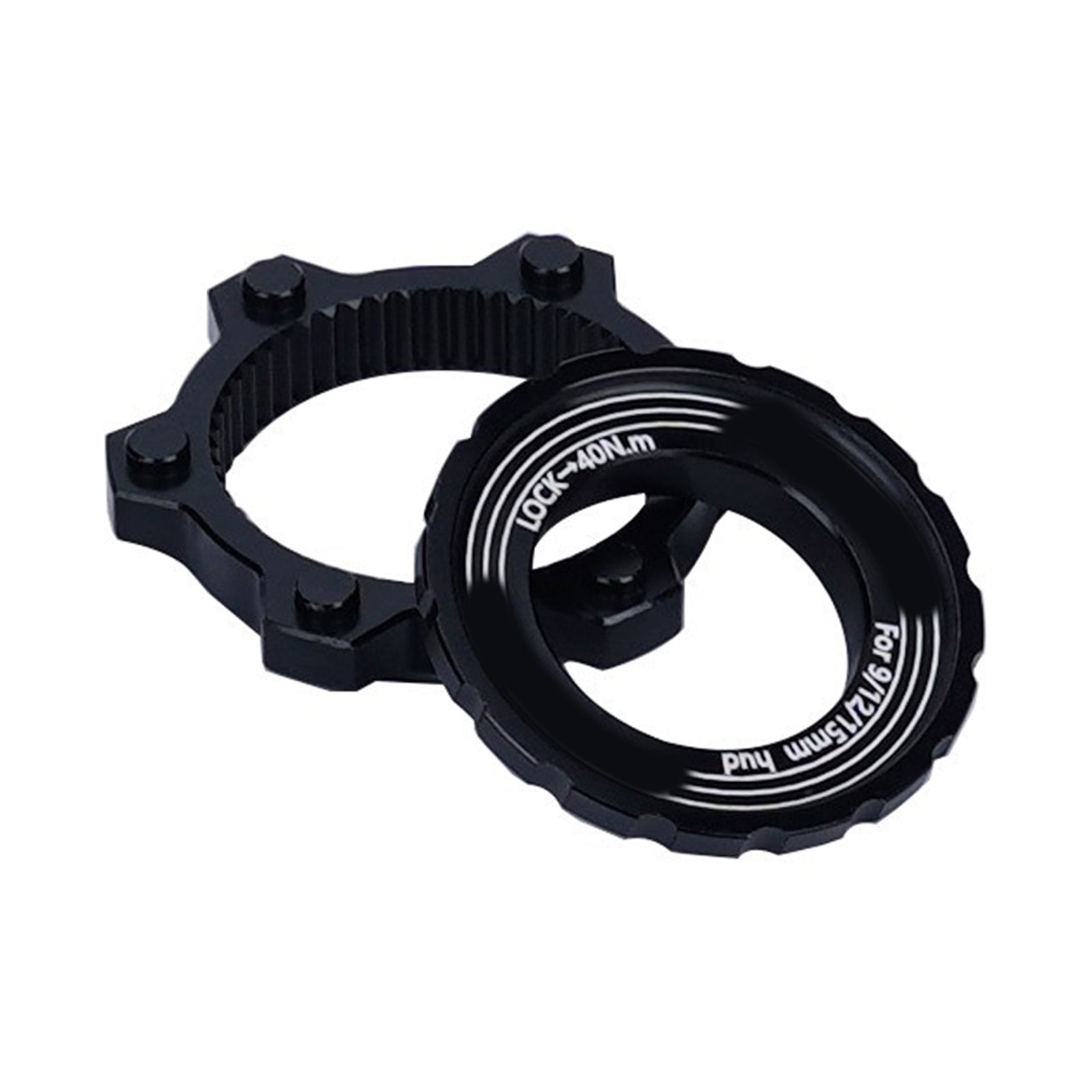 Bicycles Center Lock Adapter with Lock Rings Bicycles 44mm Hubs Center ...
