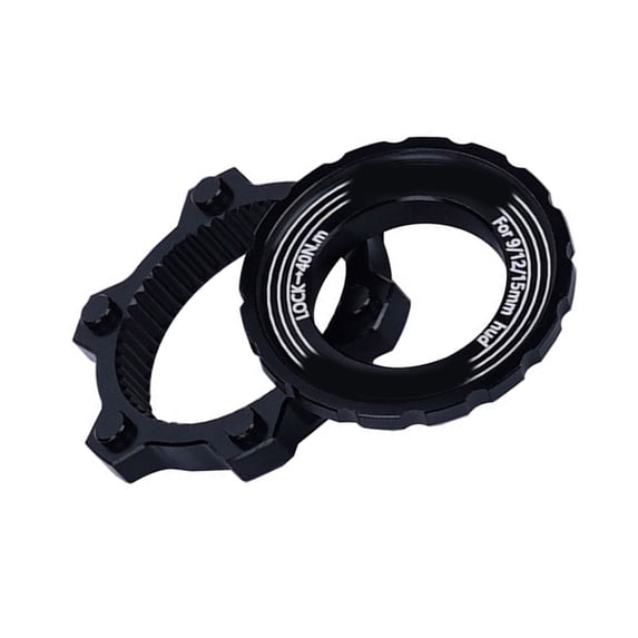 Bicycles Center Lock Adapter with Lock Rings Bicycles 44mm Hubs Center ...