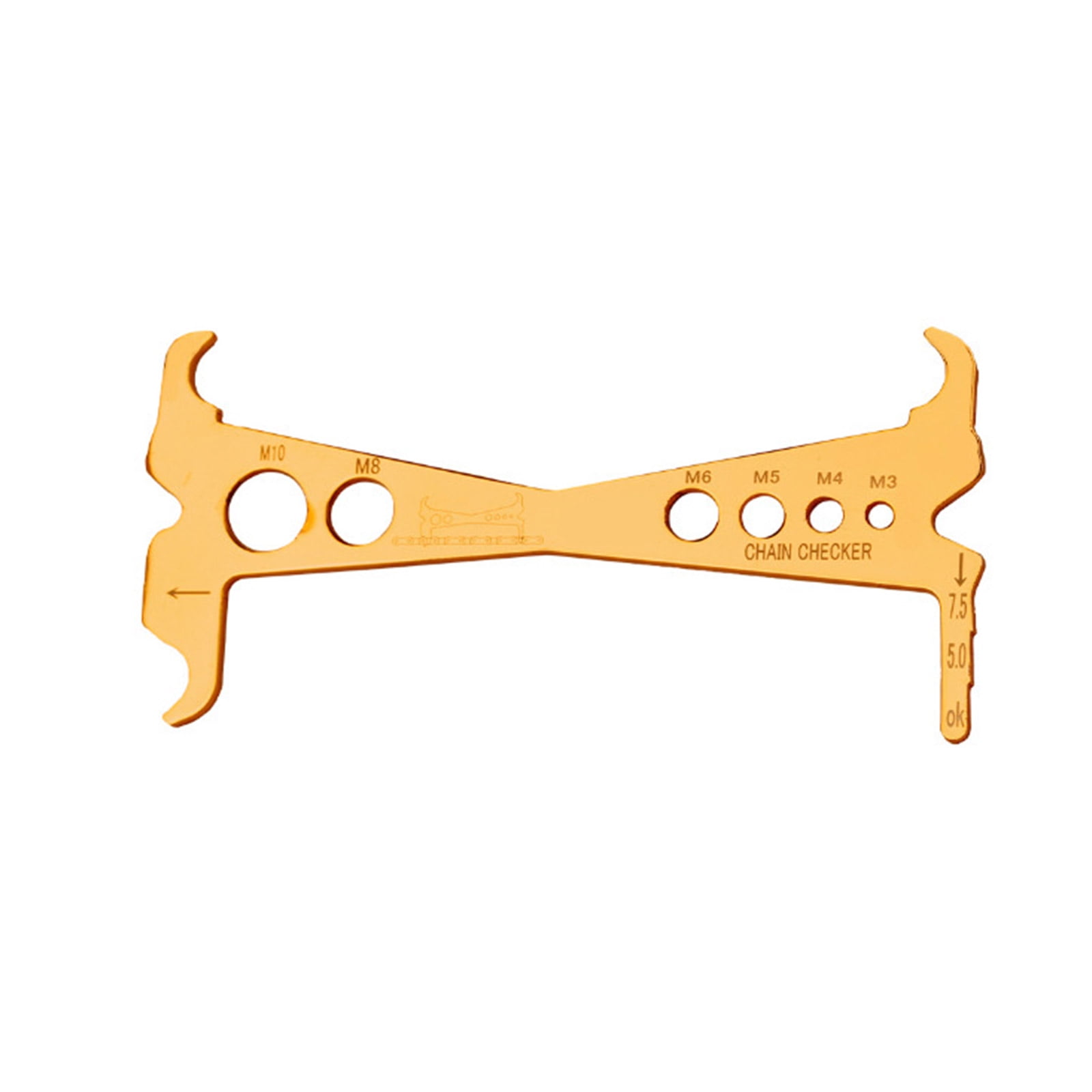 Bicycles Chain Wear Indicators Checker Cycling Chain Gauge Measurement ...