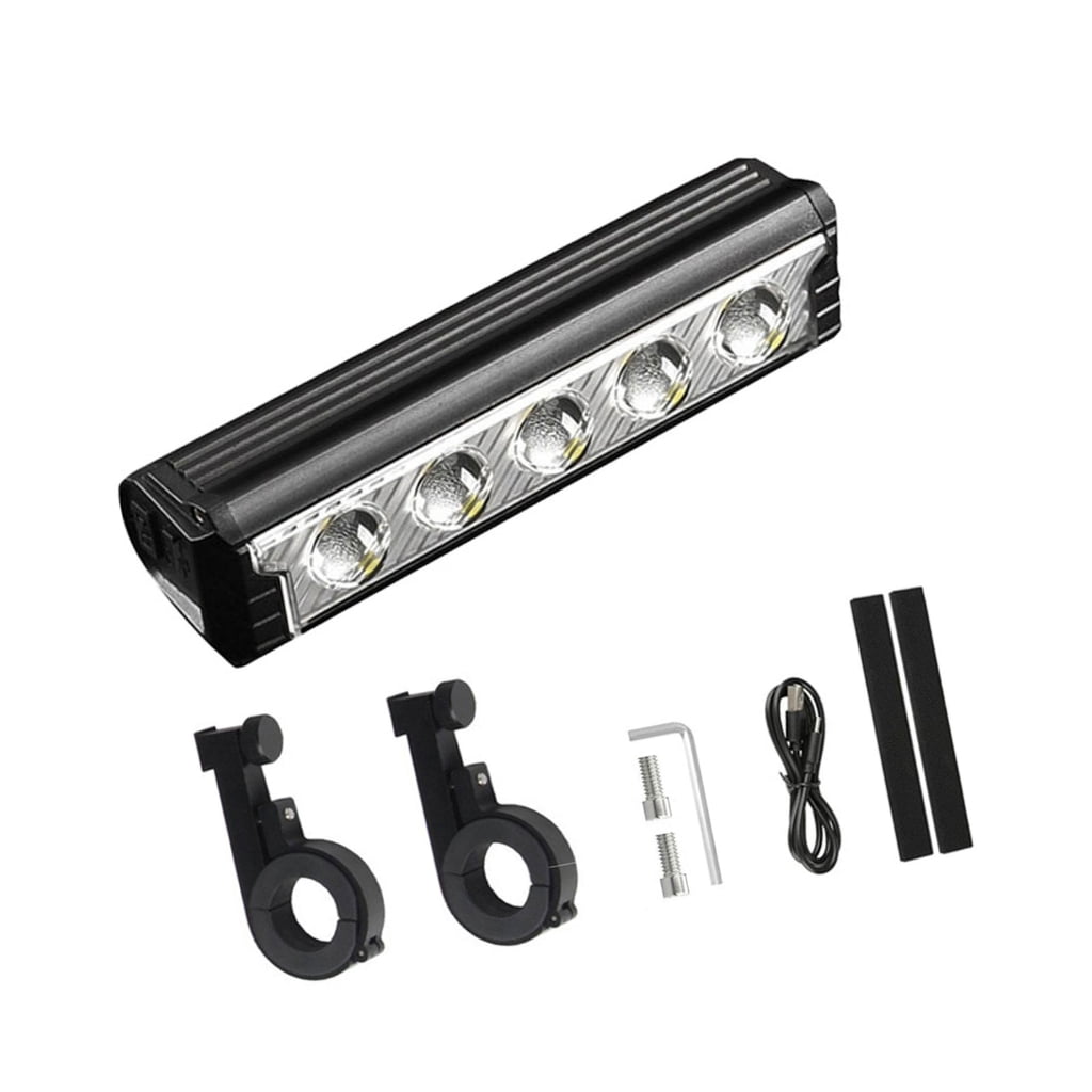 Bicycles Flashlight with 4 Lighting Modes Design Rechargeable LED Bikes ...