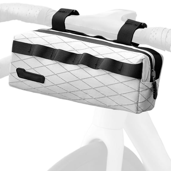 Bicycles Front Frame Bag Cycling Frame Storage Pouches For Biking, Zippers Closure Road Bike Top ...
