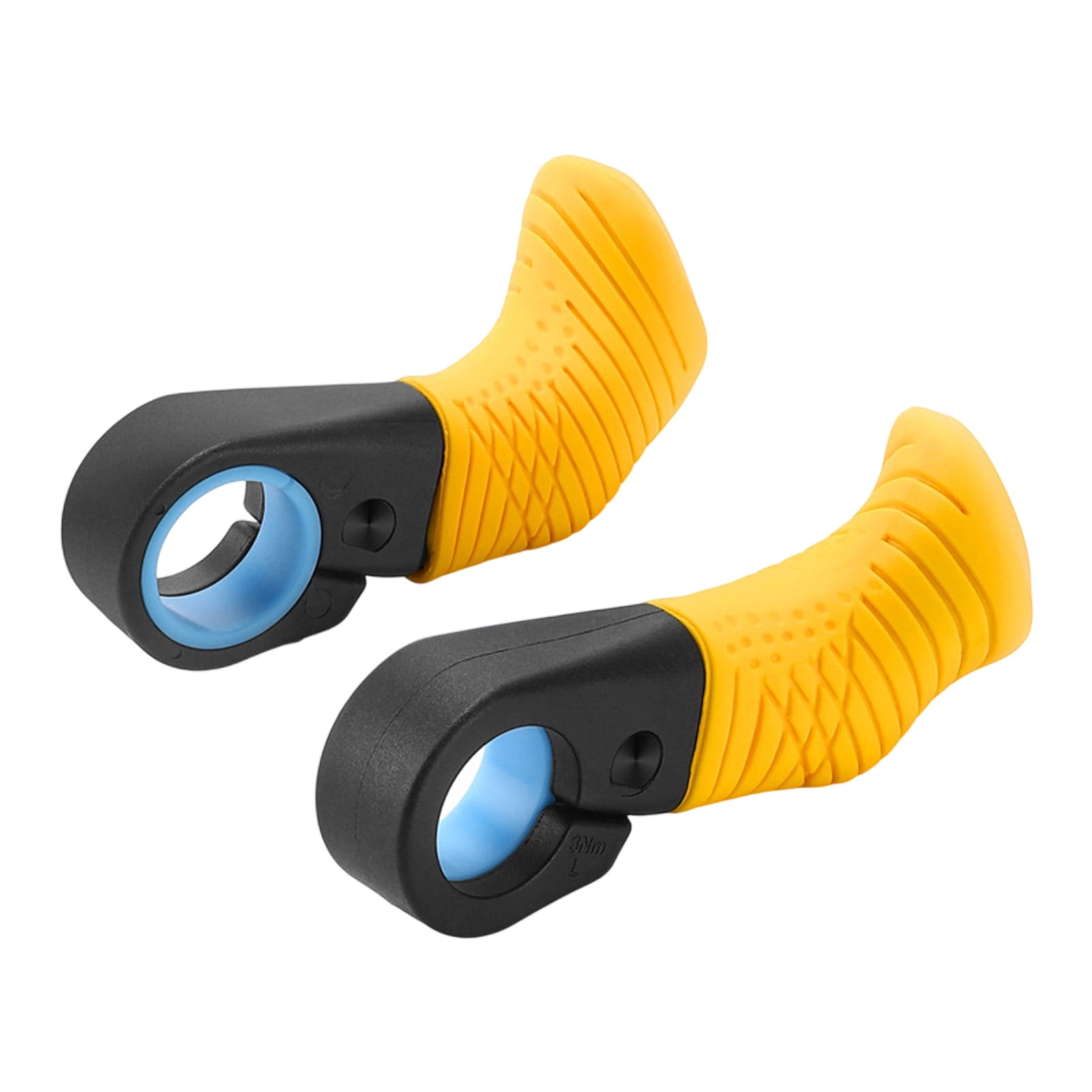 Bicycles Inner Handlebars Grips Mountain Bike Handlebars End Ergonomic Antislip Thumb Support ...