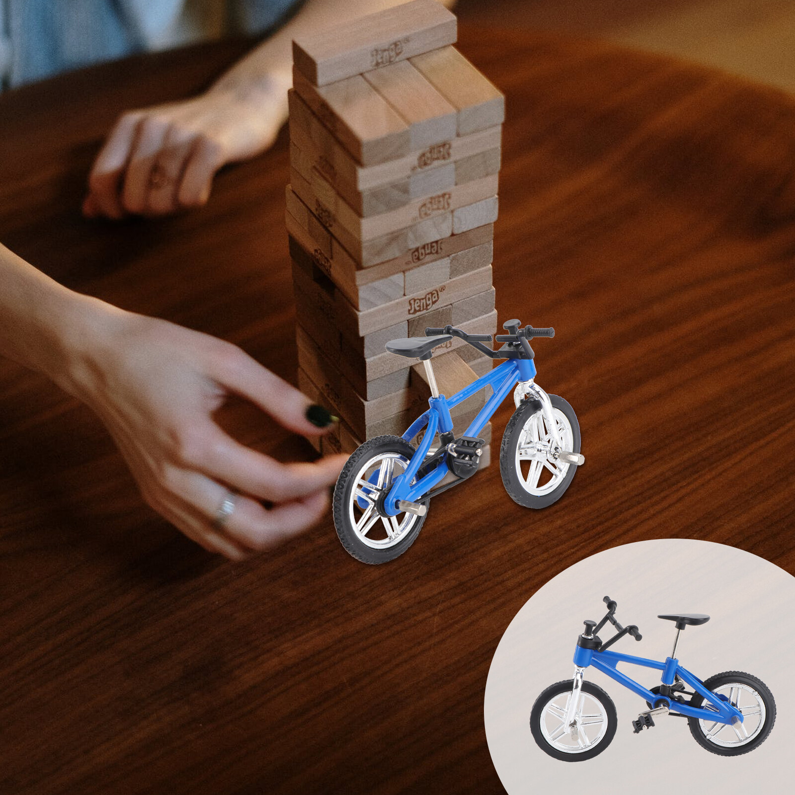 Bicycles Model Racing Bike Mountain Finger Downhill Bike Vehicles Decoration Crafts for Home ...