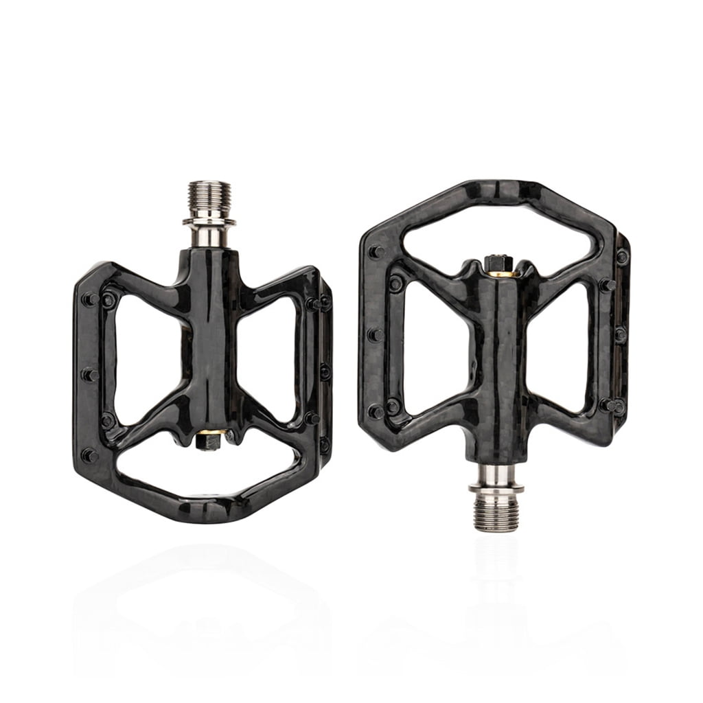 Bicycles Pedals Bicycles Nonslip Wide Platform Bikes Pedals 9/16Inch ...