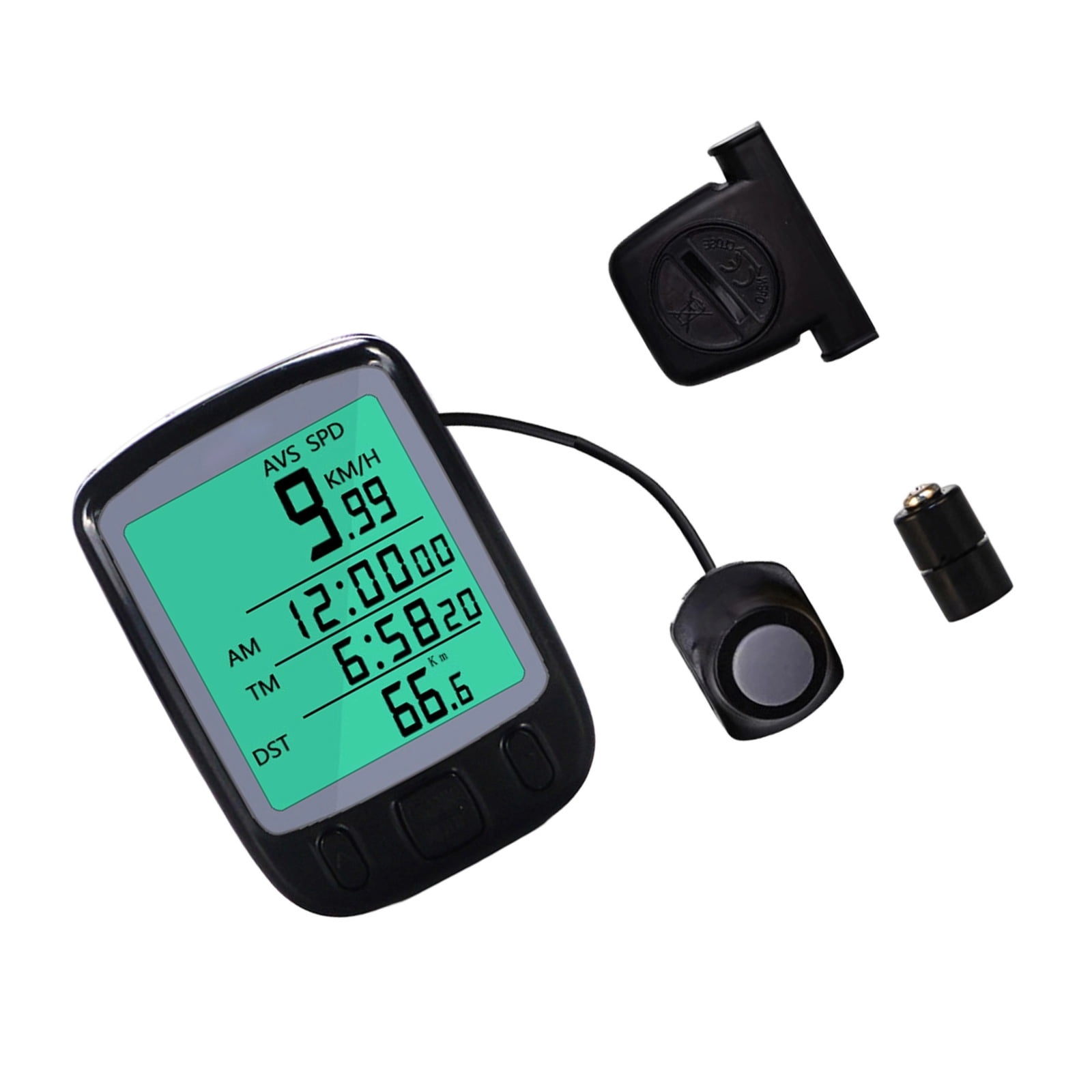 Bicycles Speed Meter for Real Time Data Trackings Clear Backlits Screen ...