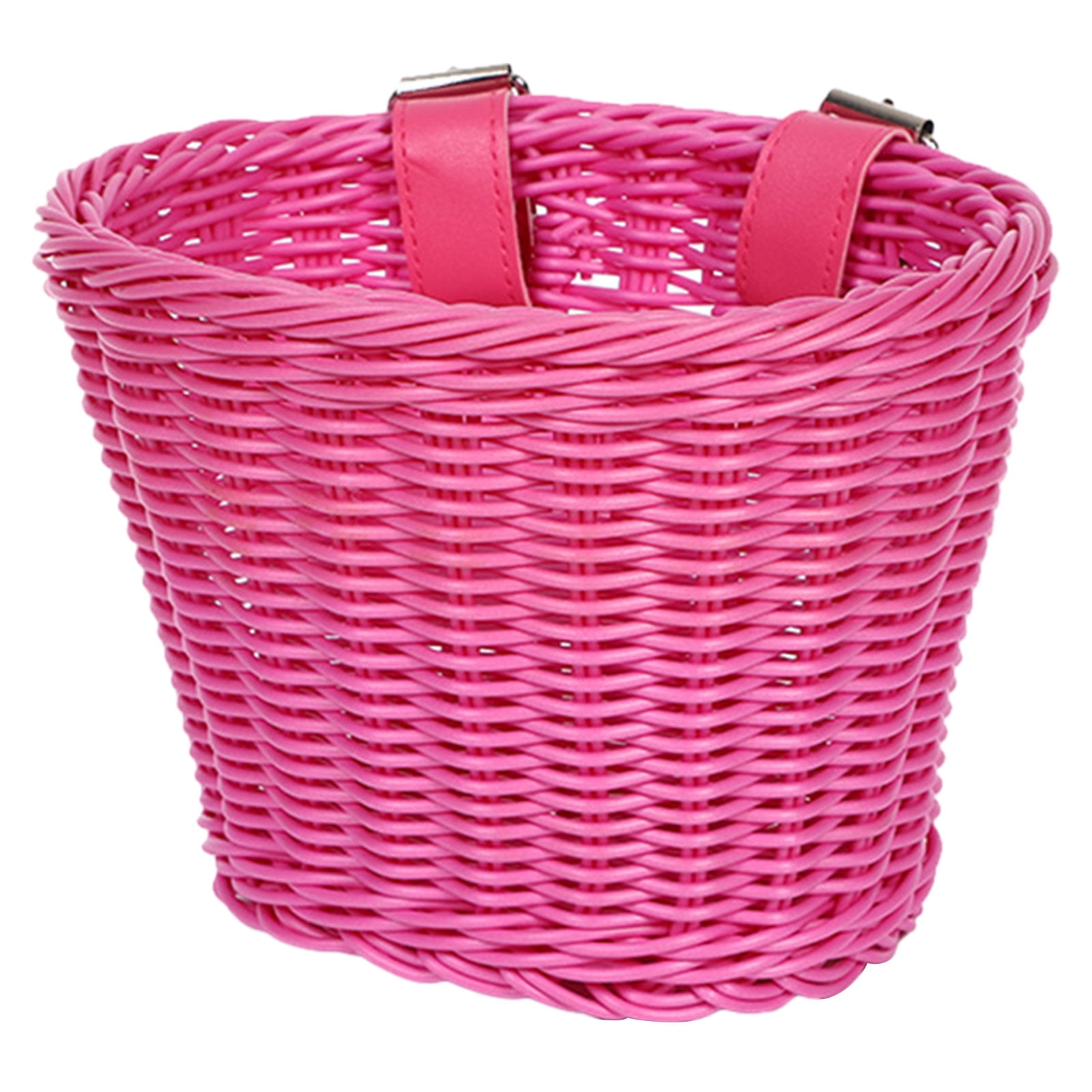Bicycles Wicker Basket Front Handlebars Basket with Adjust able Belt ...