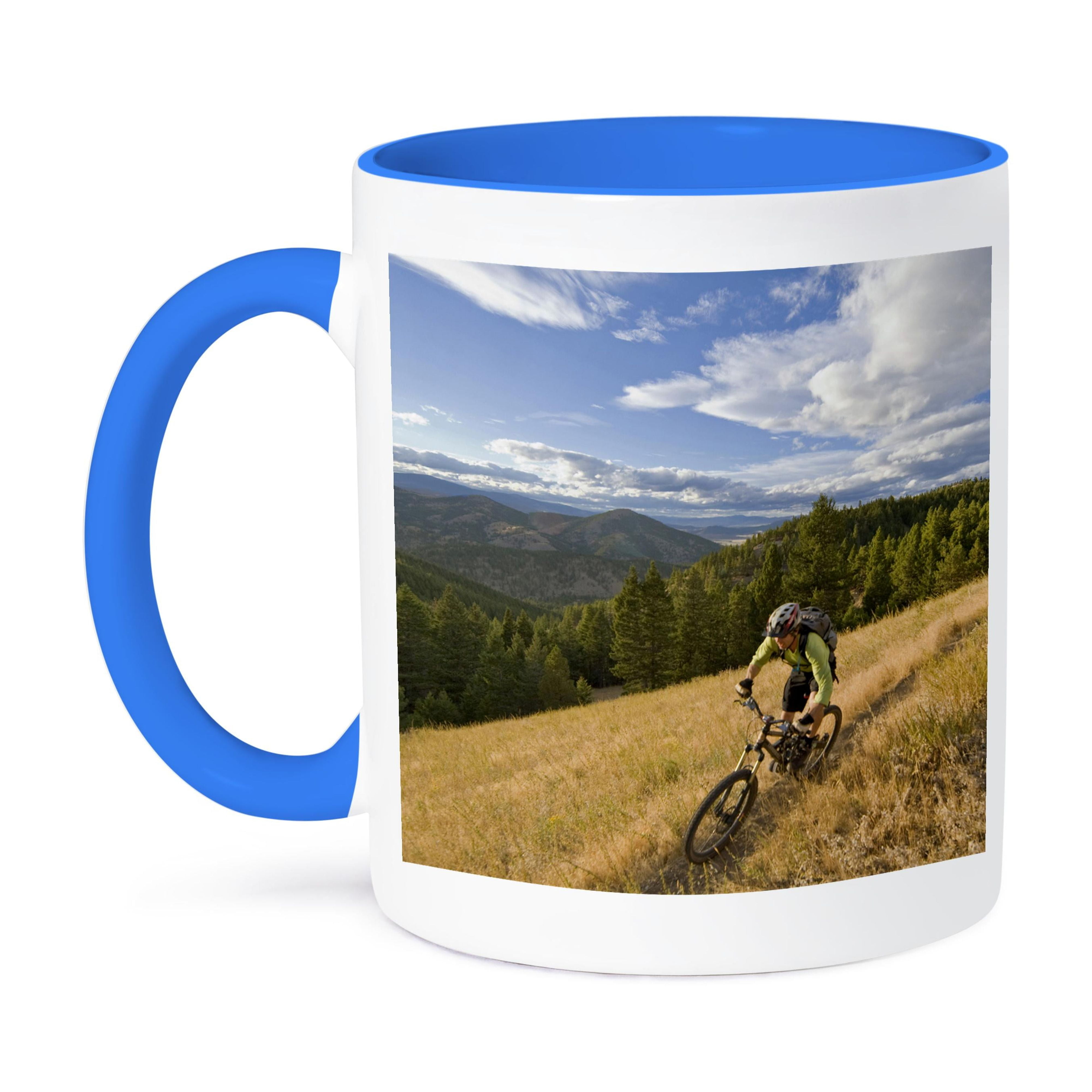 3dRose, Bicycling, Mountain biking, Entertainment Trail, MT - US27 ...